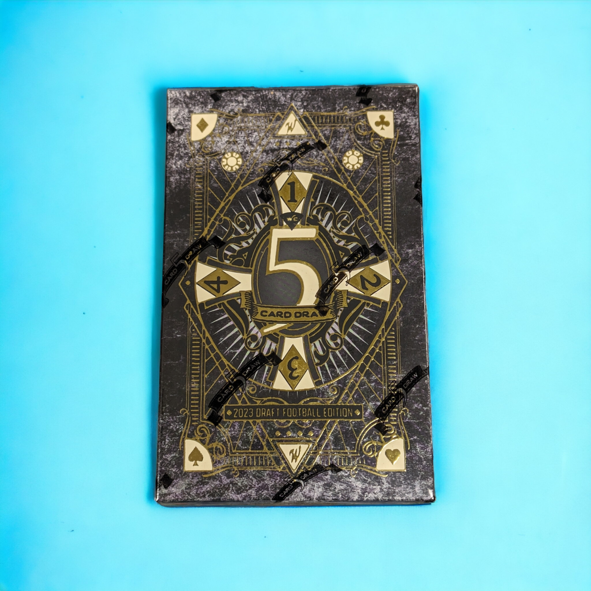 2023 Wild Card Five Card Draw Football Hobby Box – SCJ