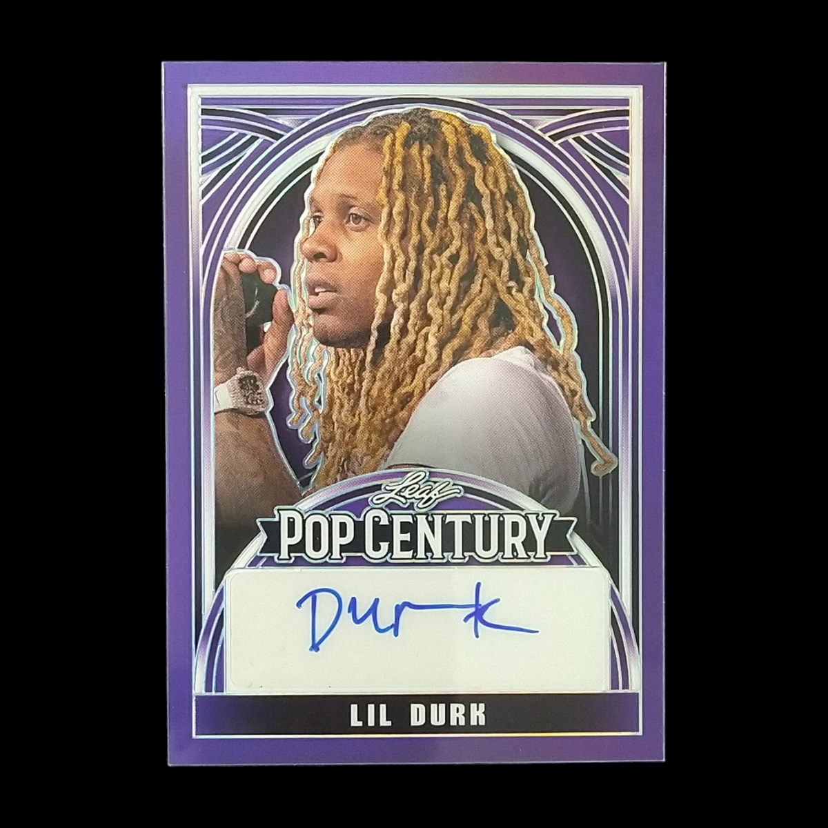 2024 Leaf Metal Pop Century Lil Durk Autograph /10 – SCJ