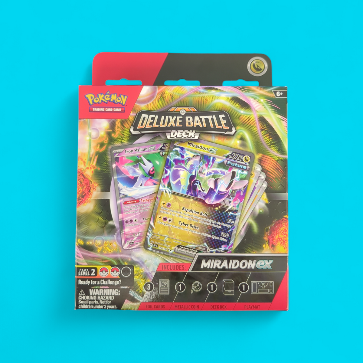 Pokémon Miraidon & Iron Valiant EX Deluxe Battle Deck – SCJ