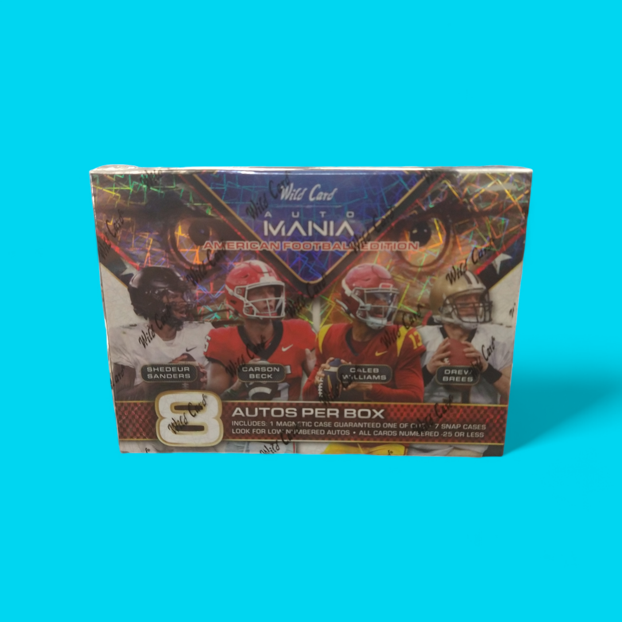 2024 Wild Card Auto Mania American Football Edition Hobby Box – SCJ