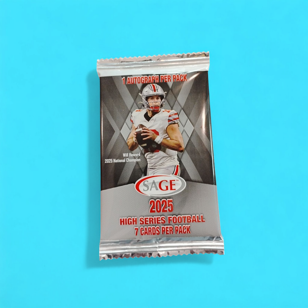 2025 Sage High Series Football Hobby Pack – SCJ