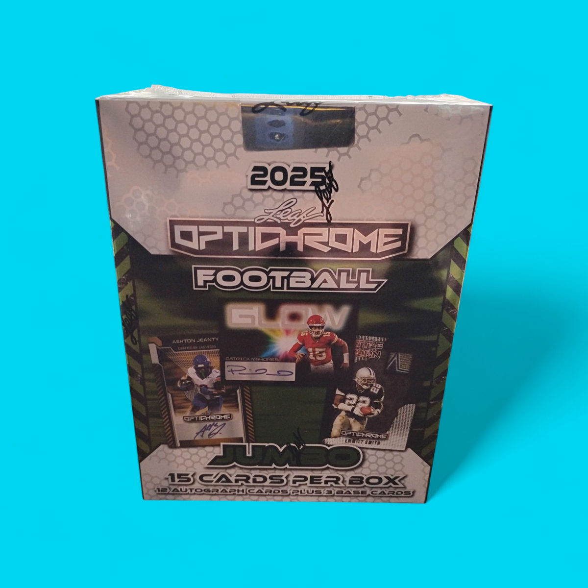 2025 Leaf Optichrome Football Jumbo Hobby Box – SCJ