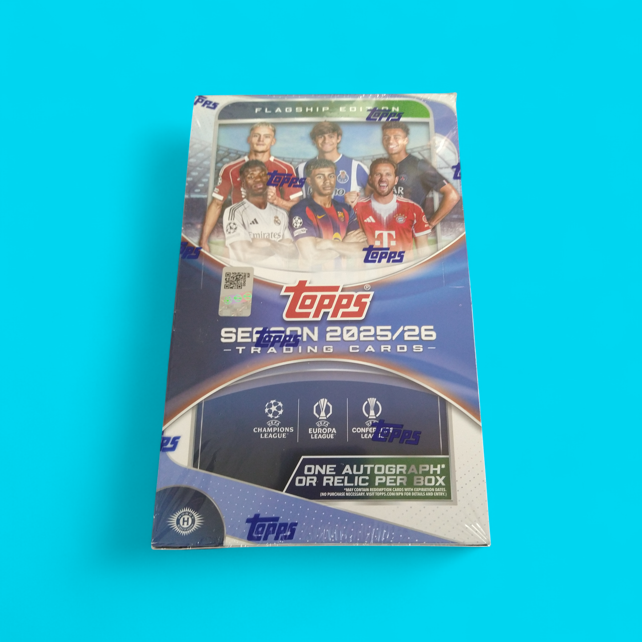 2025-26 Topps UEFA Champions League Soccer Hobby Box – SCJ